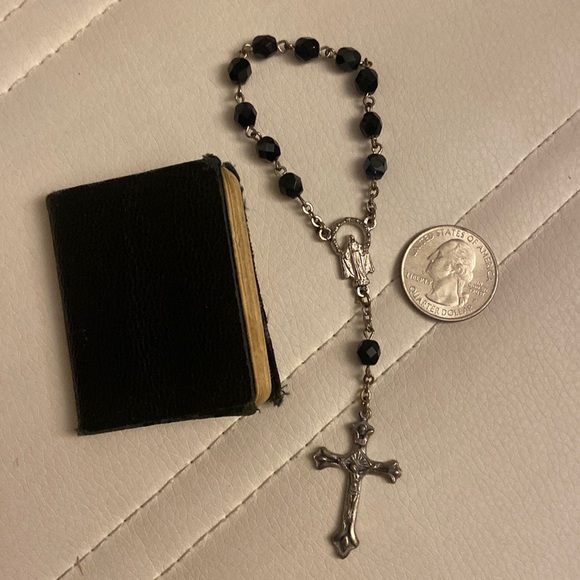 Other | Mini Prayer Book From 1929 Mini Rosary From Vatican City | Poshmark